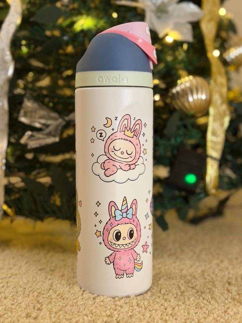 Personalized Monster Owala Bottle, Laser Engraved 24 Oz Cup, Birthday ...
