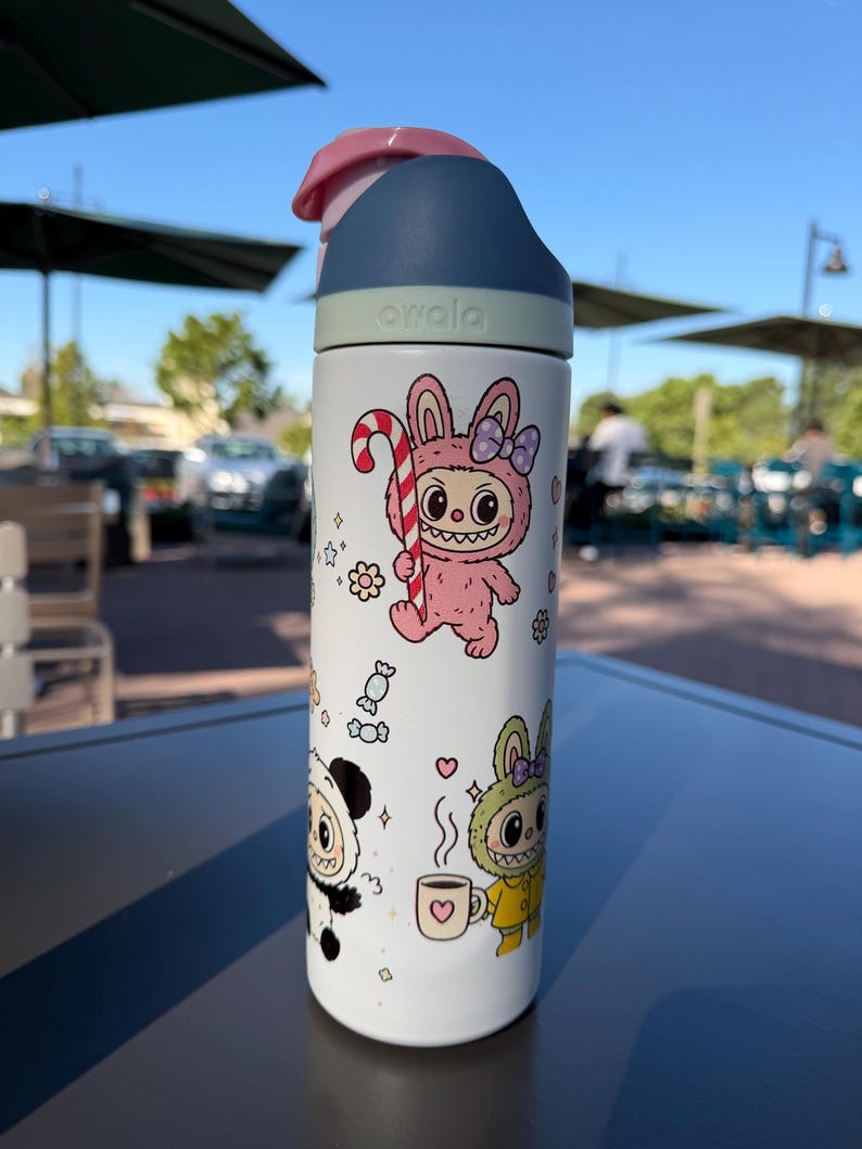 Personalized Monster Owala Bottle, 24 Oz, Laser Engraved, Birthday Gift ...