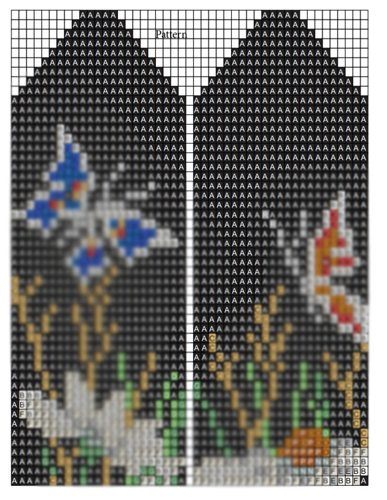 Beading Loom Pattern Gerdan Beaded Necklace Beaded Jewelry | Etsy