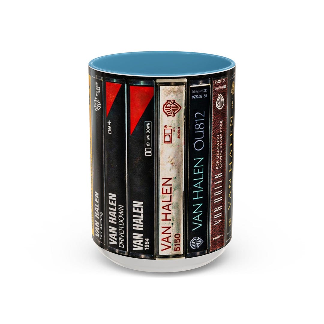 Van Halen Cassette Album Mug - 80s Rock Music Gift - Etsy