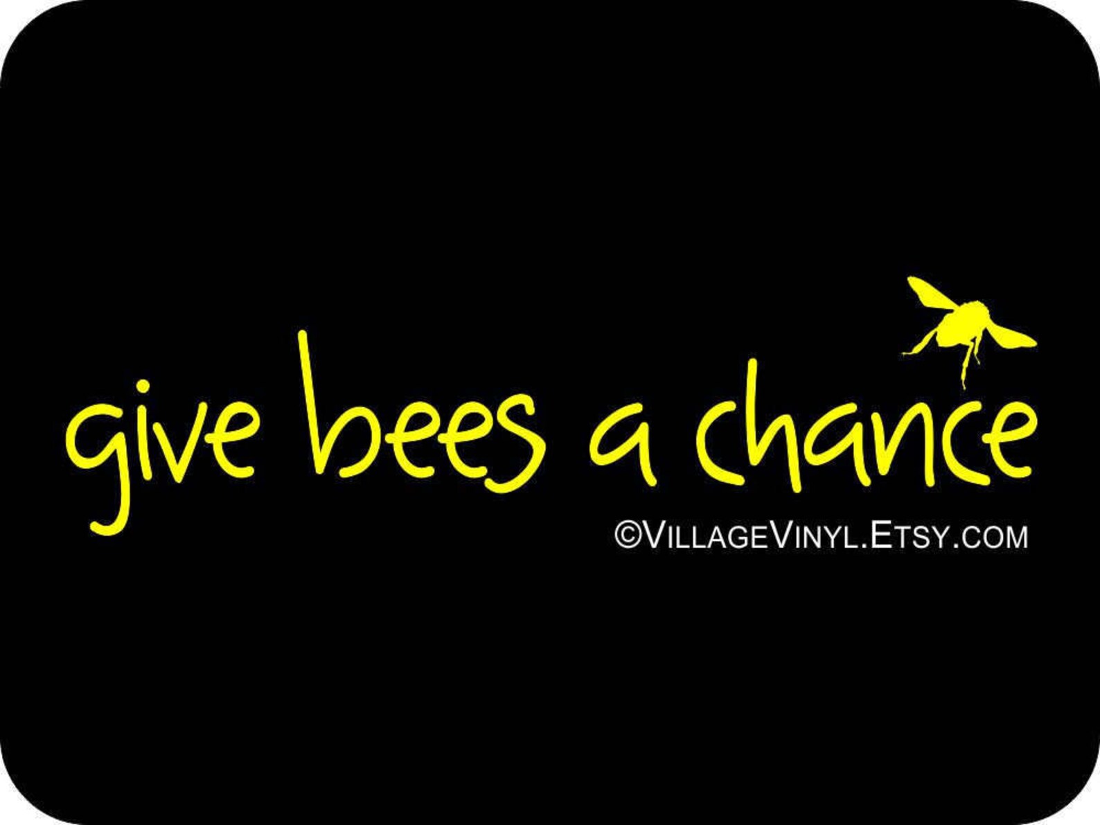 Honey Bee Car Window Decal Car Sticker Bumper Sticker We Love - Etsy