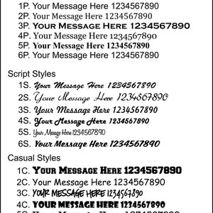 Mailbox Lettering - Custom Vinyl Mailbox Numbers and Address - Etsy