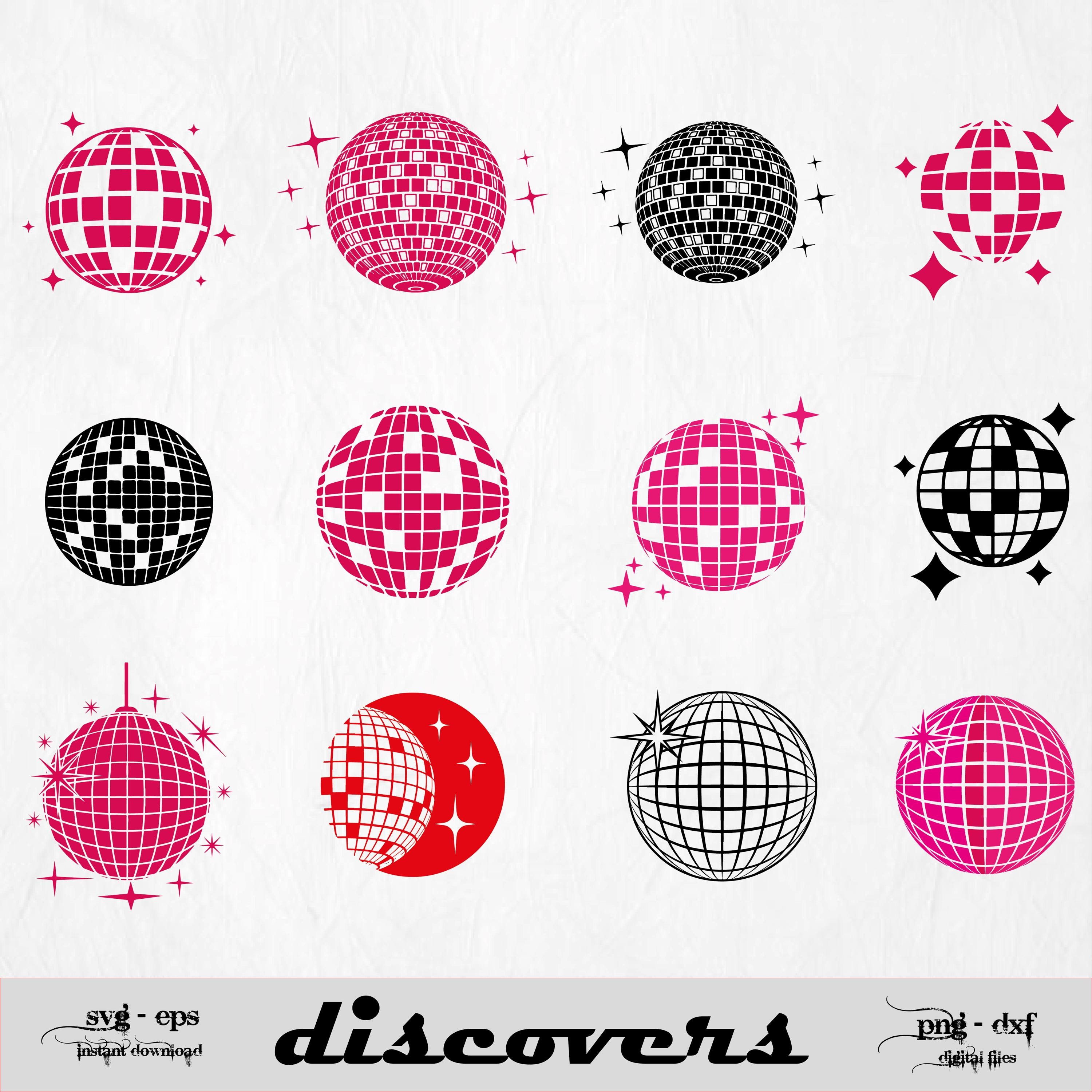 Disco Ball Svg, Disco Ball Png, Discoball Svg, Retro Svg, Groovy Svg ...