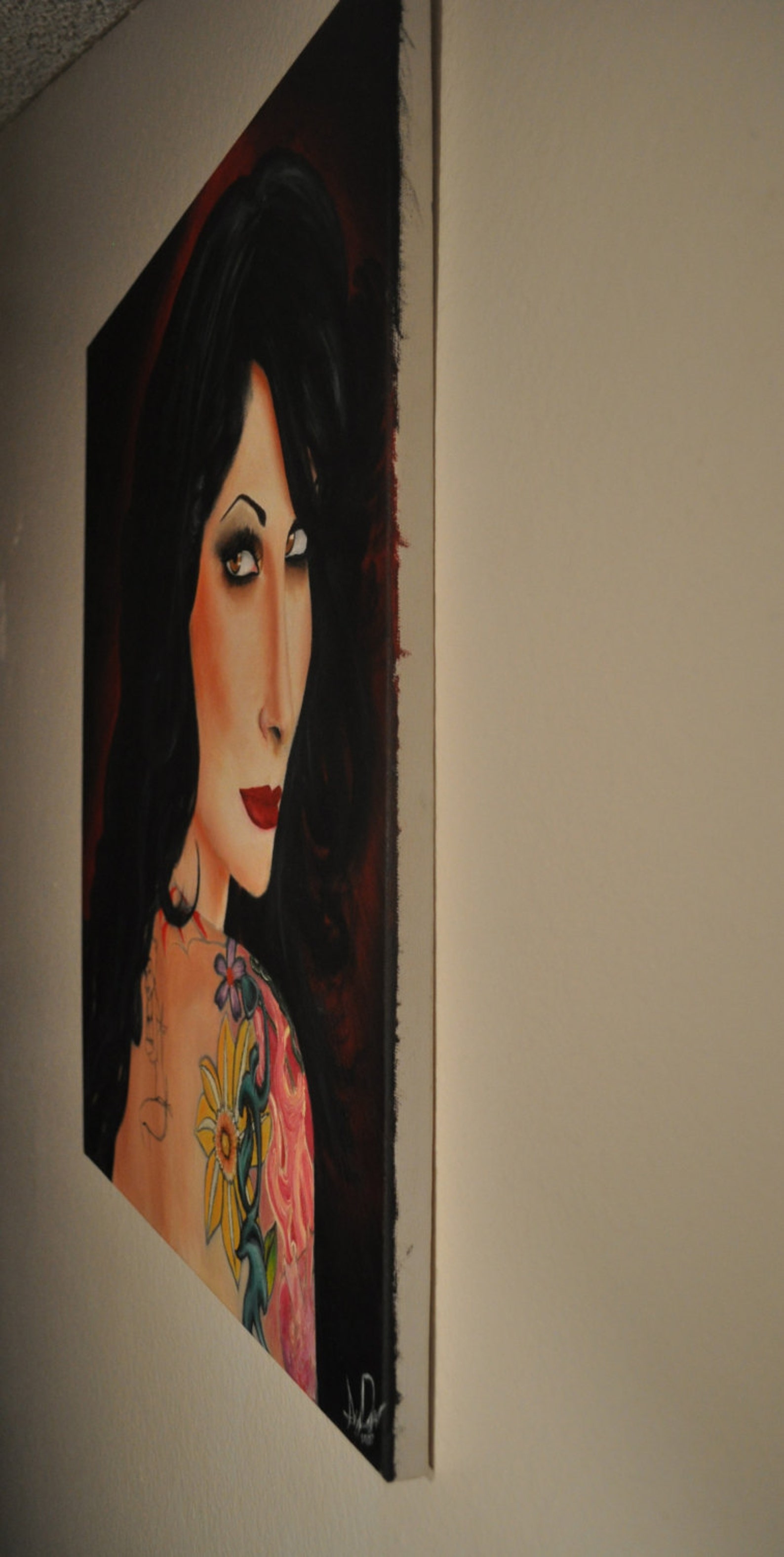 Courtney Cruz - 20 X 24" - Original Realistic Oil Painting on Studio ...