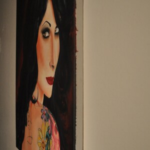 Courtney Cruz - 20 X 24" - Original Realistic Oil Painting on Studio ...