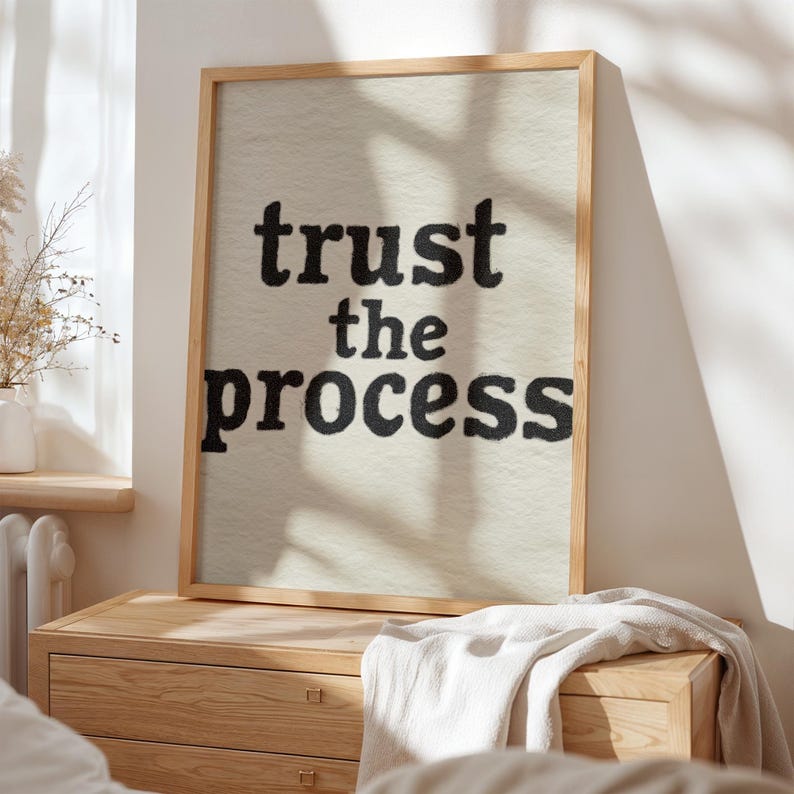 Motivational Wall Art: Bold Typography With Vintage Texture - Etsy