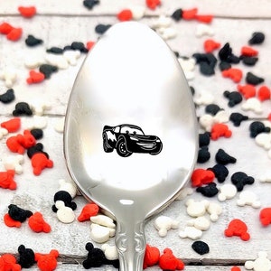 Lightning Mcqueen Cars Ice Cream, Cereal, Coffee Spoon Option to ...