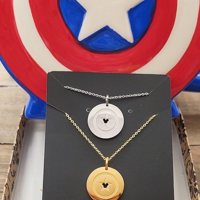 Captain America Jewelry - Etsy