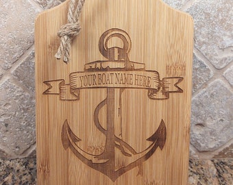 Wood Boat Name Board - Etsy