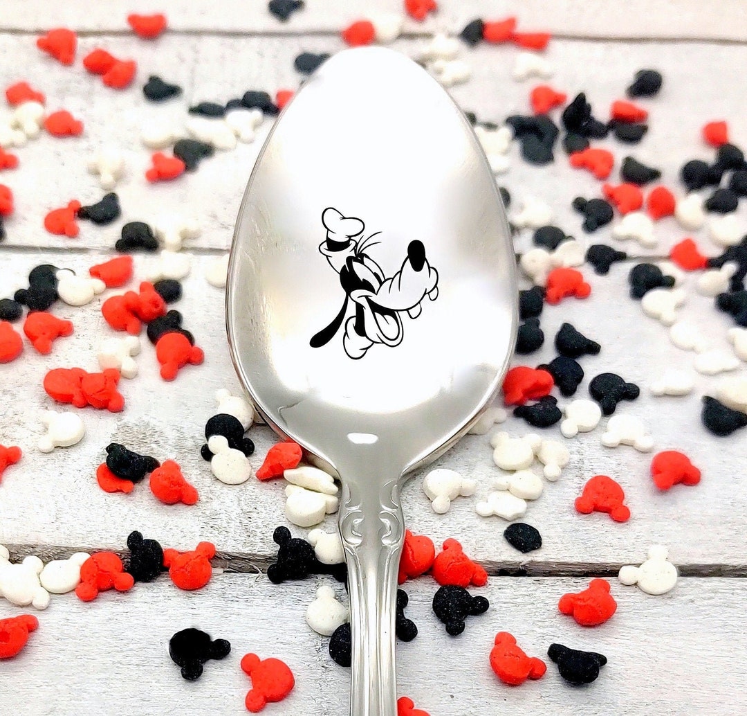 Goofy Magic Kingdom Mickey Mouse Coffee Spoon, Ice Cream, Cereal Option ...