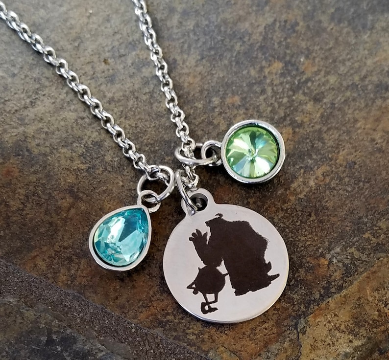 Monsters Inc. Charm Disney Movie Inspired Necklace Disney Fan Sulley ...