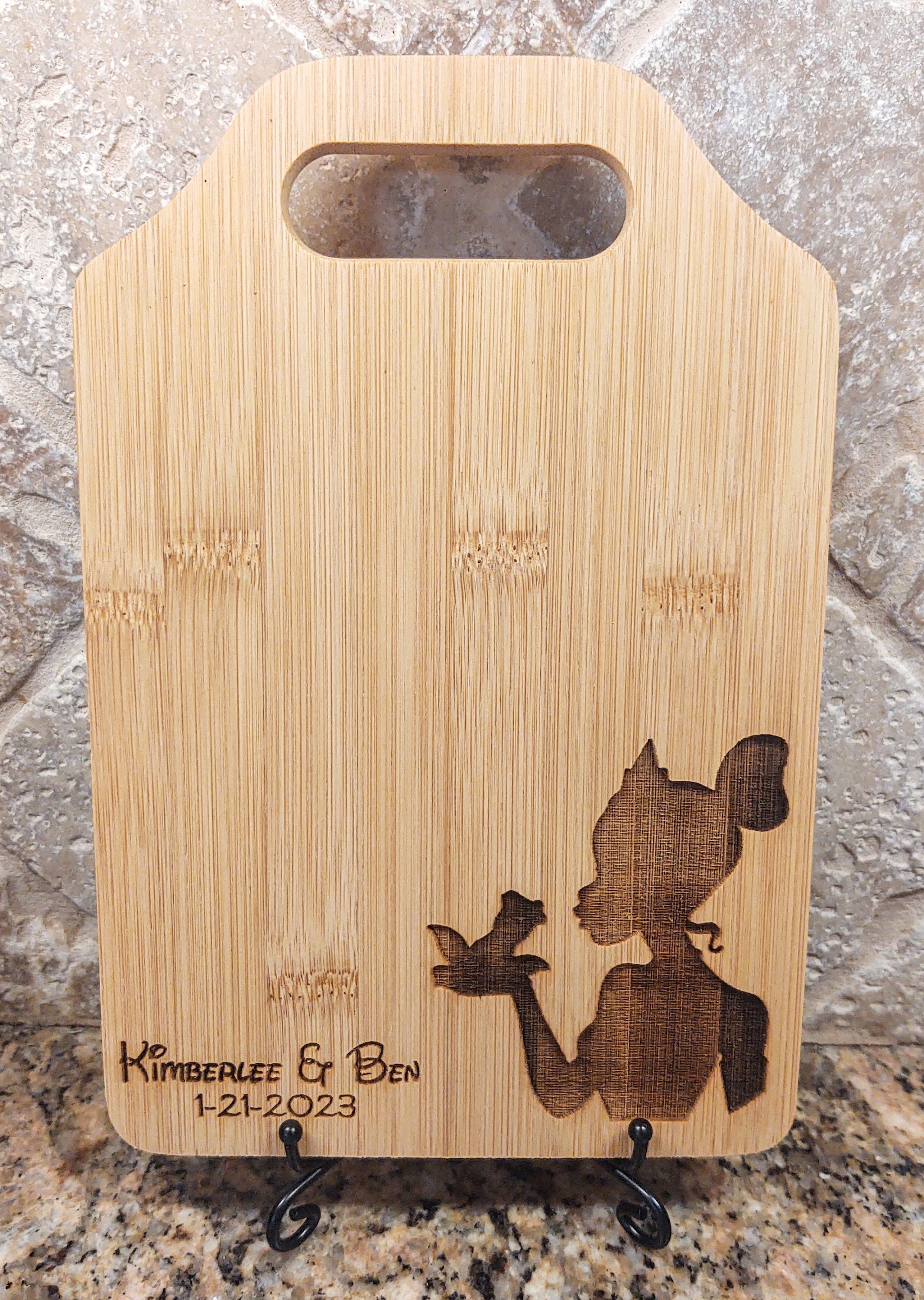 Princess and the Frog Tiana Personalized Names Date Cheese - Etsy