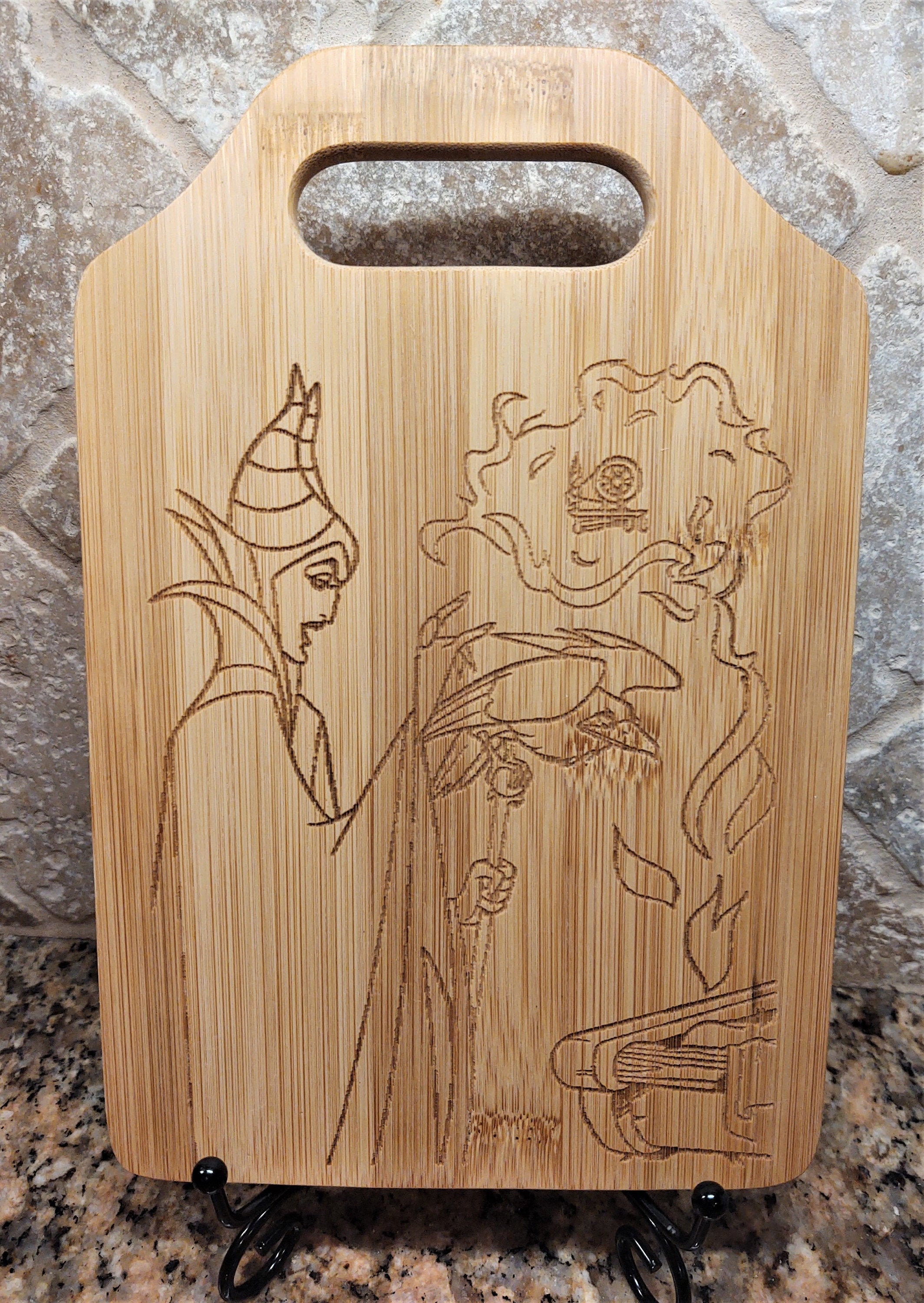 Maleficent Sleeping Beauty Villain Crow Spinning Wheel Spell | Etsy