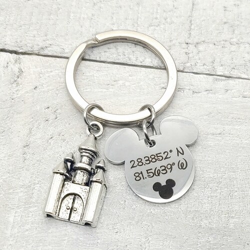 Key to the Magic Kingdom Disney Castle Inspired Themed Charm - Etsy