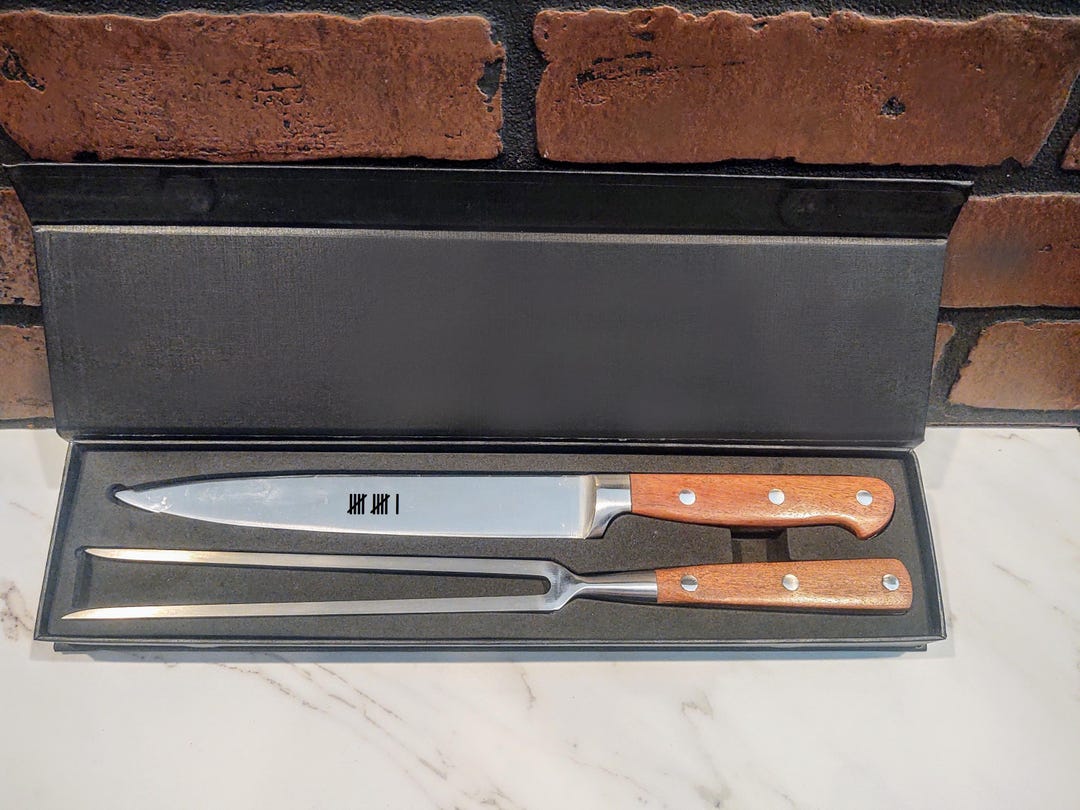 11 Tally Marks 11th Year Anniversary Stainless Steel Custom Meat ...