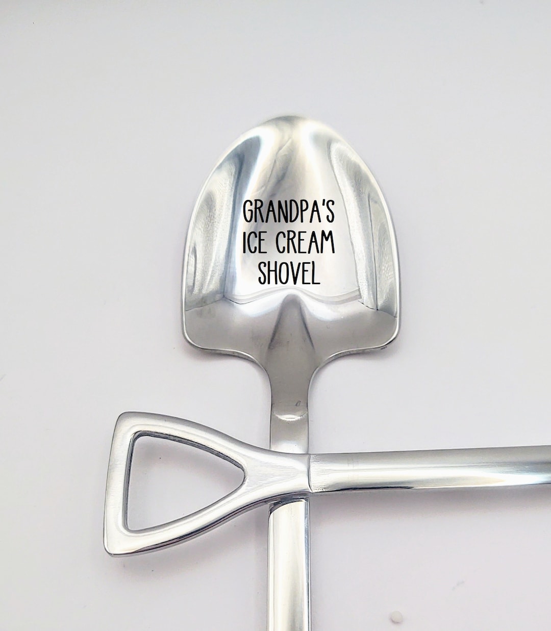 Grandpa's Ice Cream Shovel Spoon, Birthday, Father's Day Christmas ...
