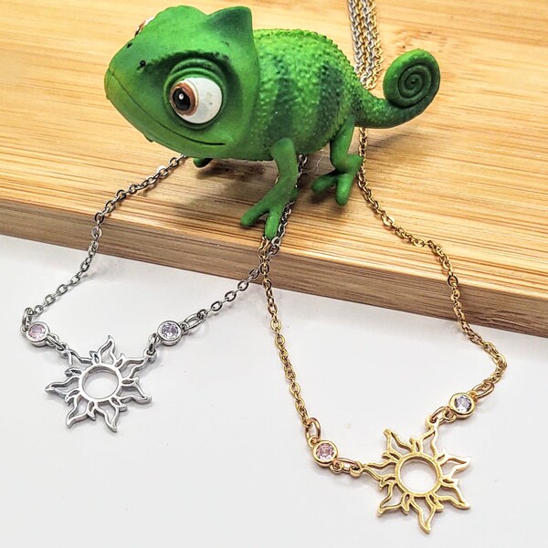 Tangled Sun Necklace - Etsy