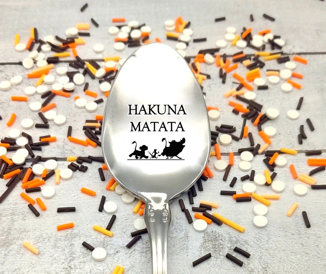 Hakuna Matata Lion King Simba Timon Pumbaa Inspired Ice Cream, Cereal ...