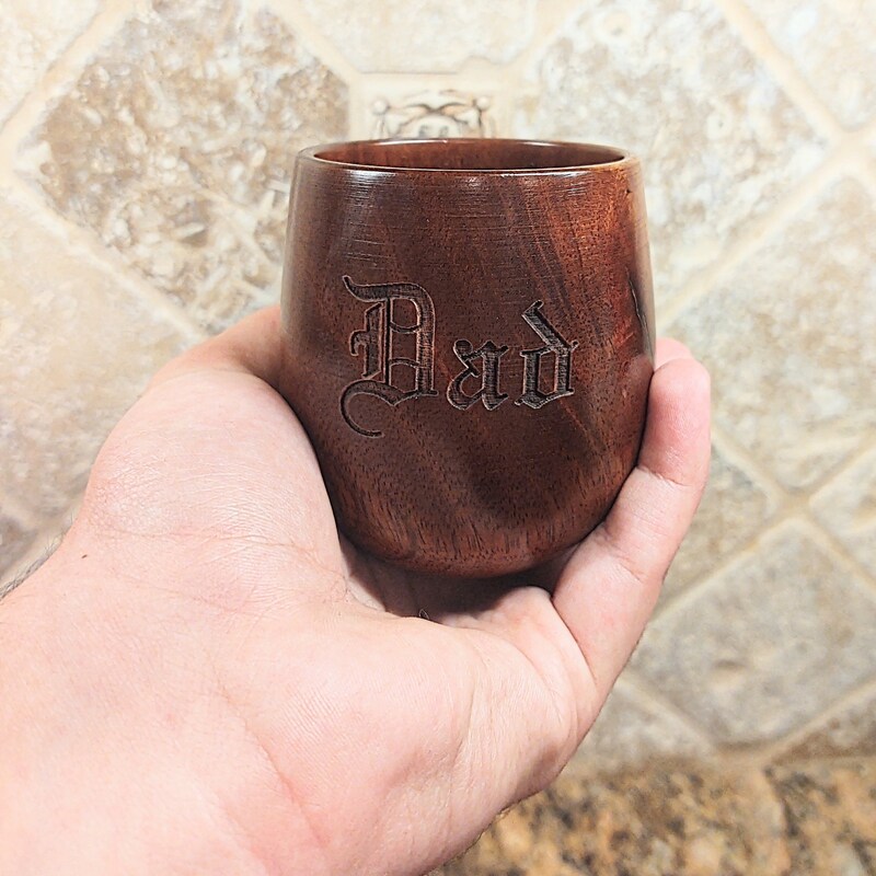 Wood Cups - Etsy