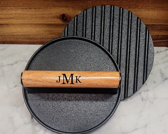 Hand Crafted Bacon Press. Blacksmith Hand Made Carbon Steel Bacon ...