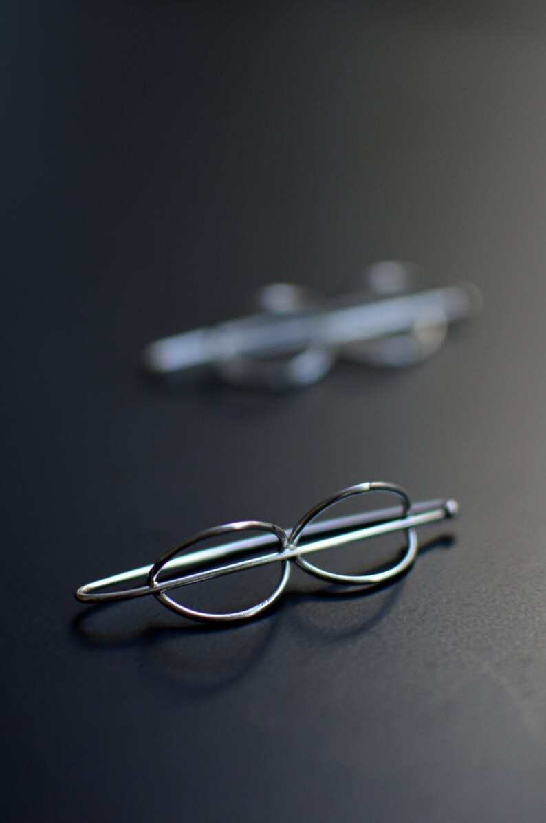 Sterling Silver Earrings Wire Structure 03 Contemporary | Etsy