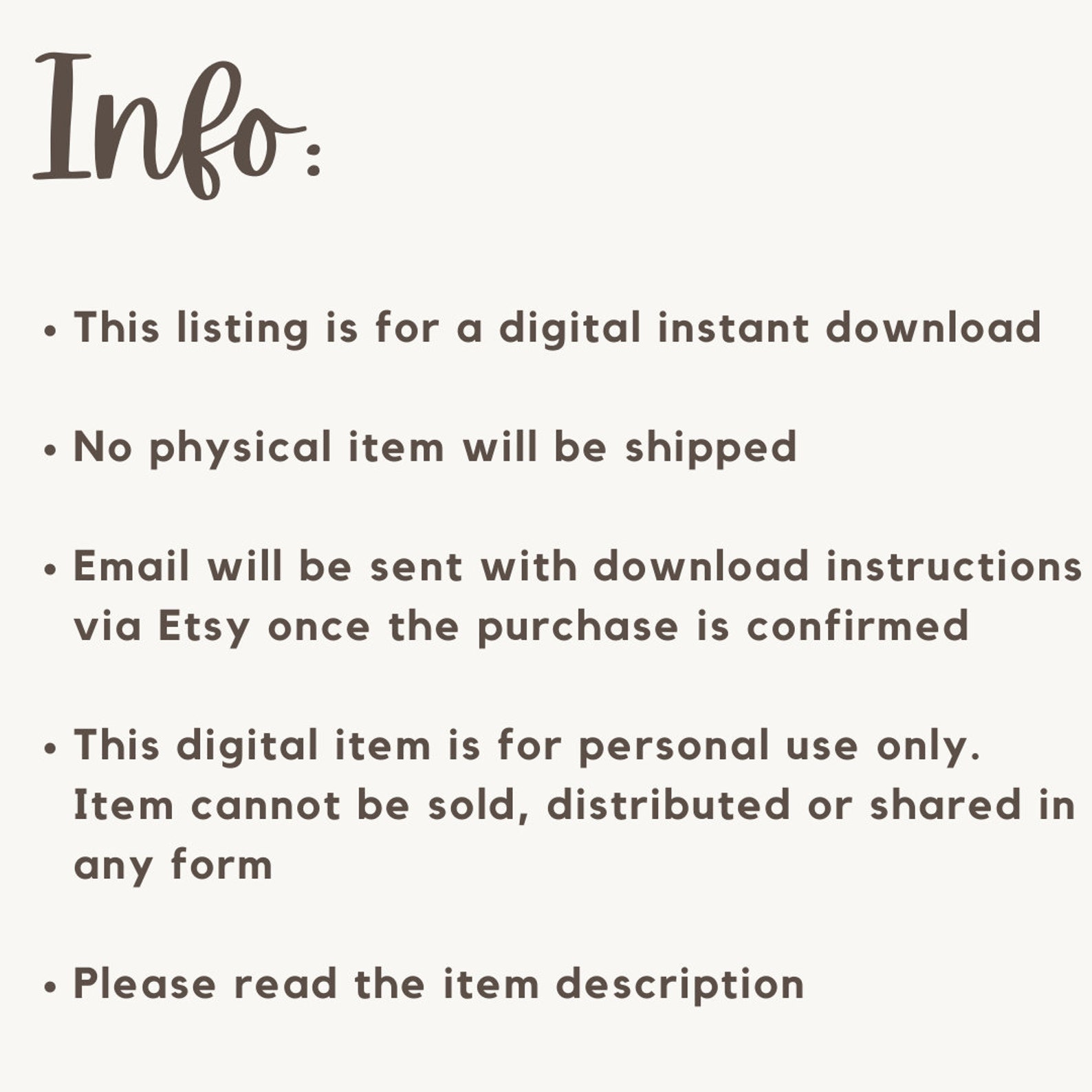 Poshmark Greenery Modern Listing Signs, Custom Closet Signs ...