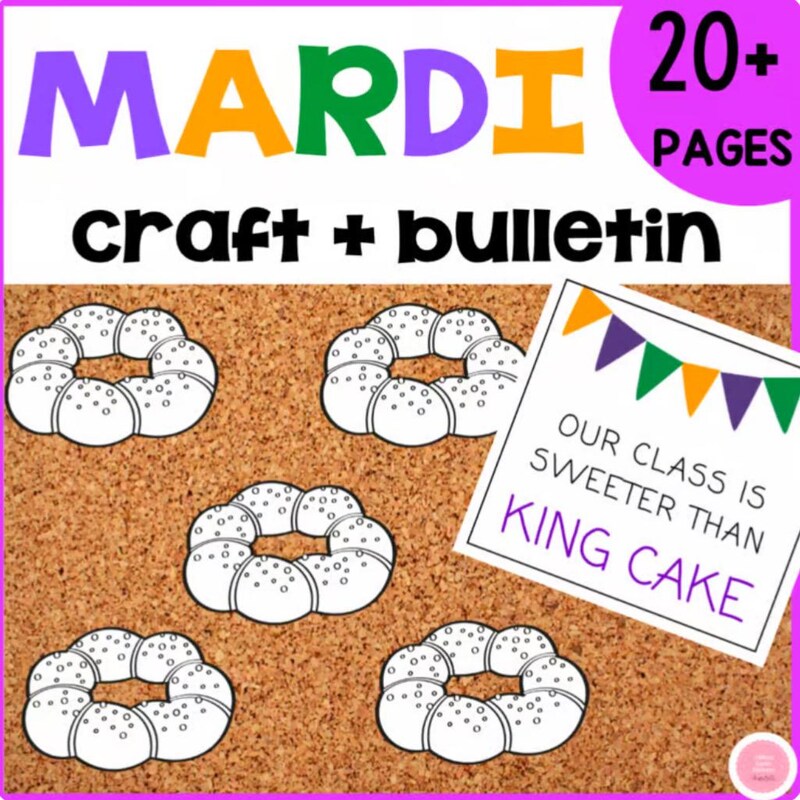 Mardi Gras Bulletin Board - Etsy