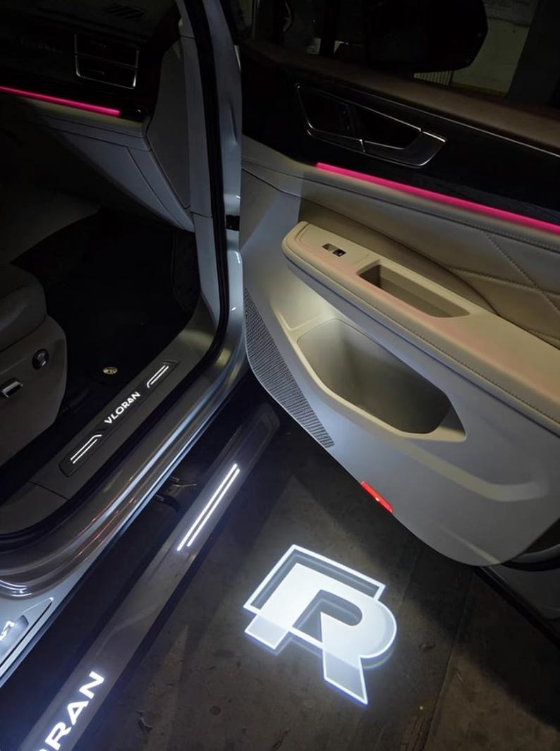 Volkswagen LED Door Logo Projection Lights – Ultra HD, Fade-resistant ...