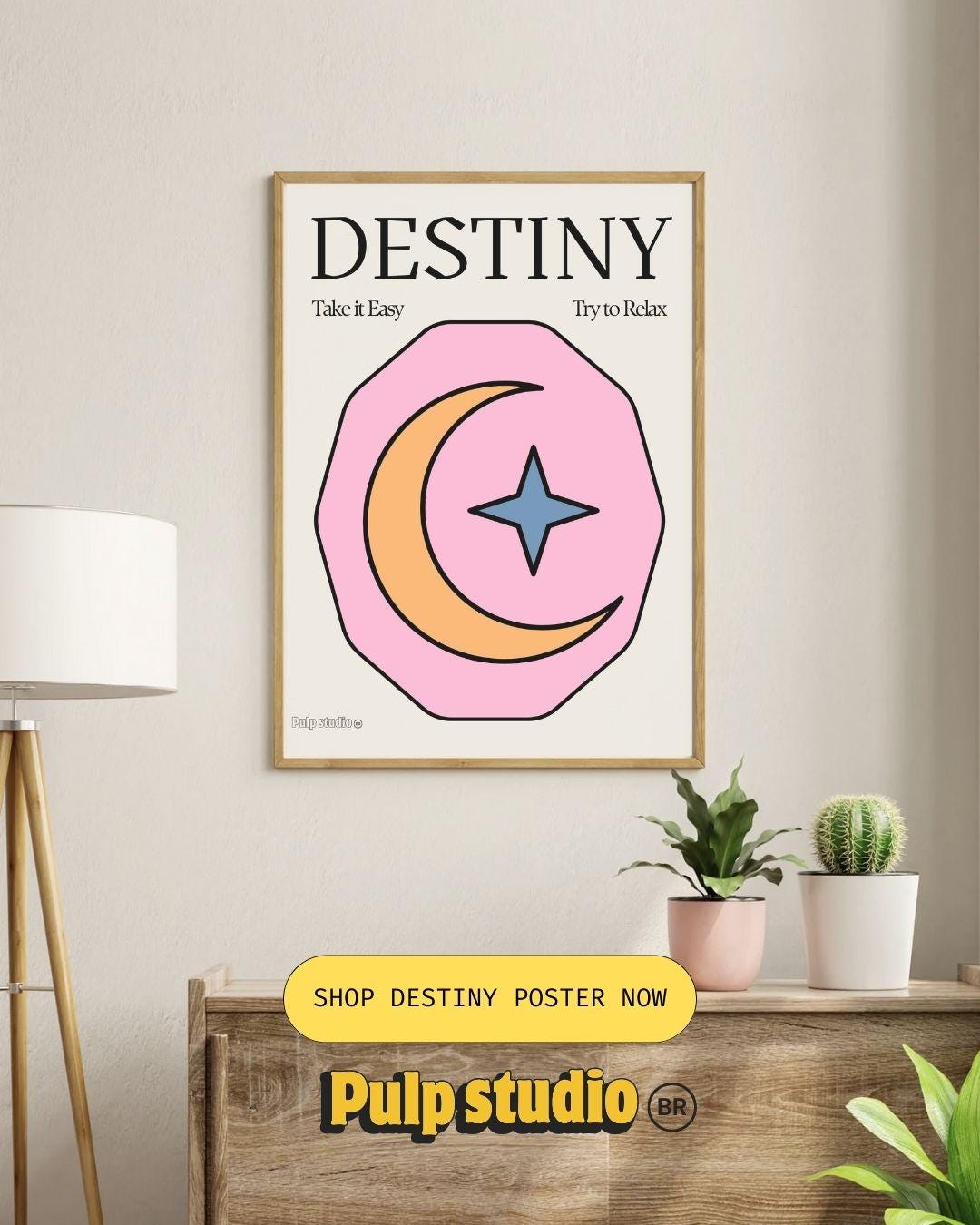 Digital Art "destiny", Wall Art for Home Decor, Living Room Decor, Cozy ...