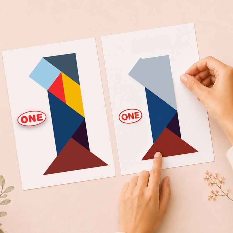 Tangram Puzzle Cards, Alphabet Animal Matching Game, Preschool Busy ...