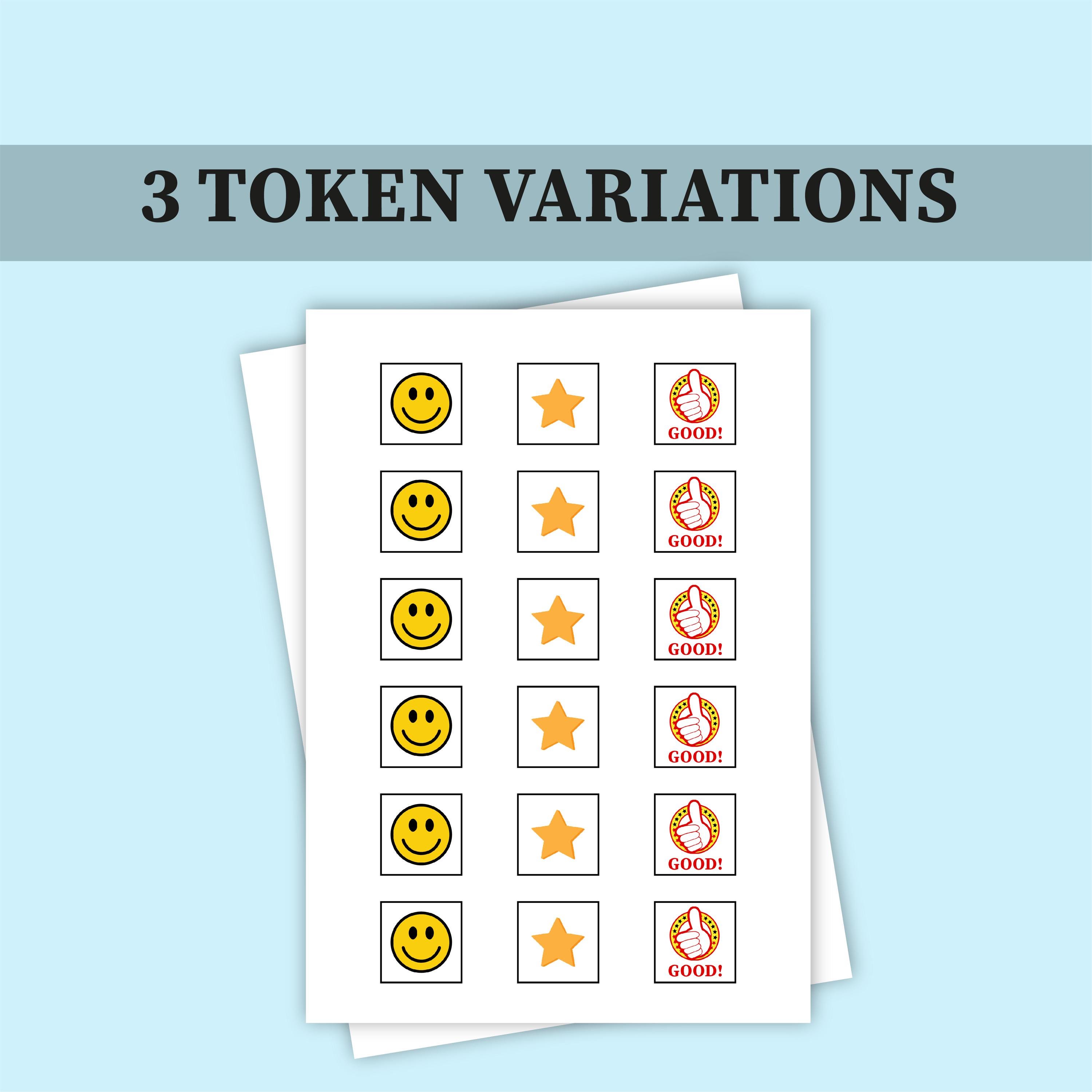 First Then Board Visual Schedule | Autism ADHD Token Reward System ...