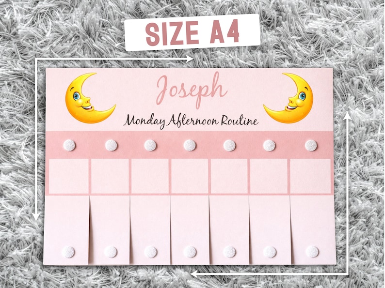 Autism Visual Schedule: Editable Weekly Routine Flip Chart (printable ...