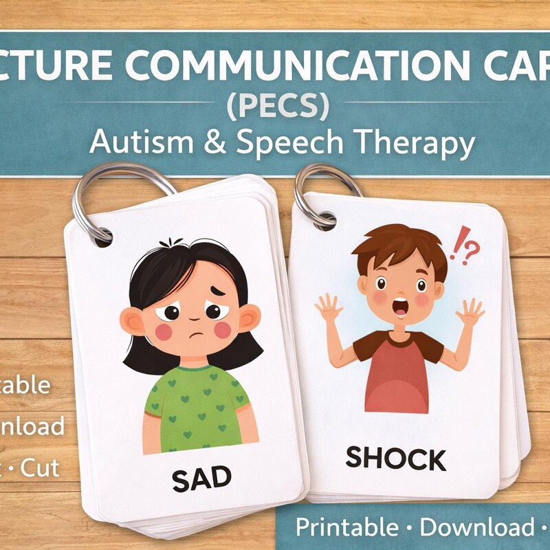 Pecs Emotions - Etsy