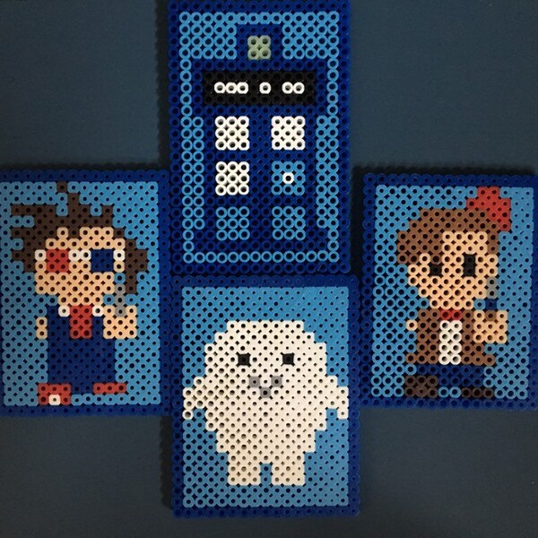 Doctor Who Perler - Etsy