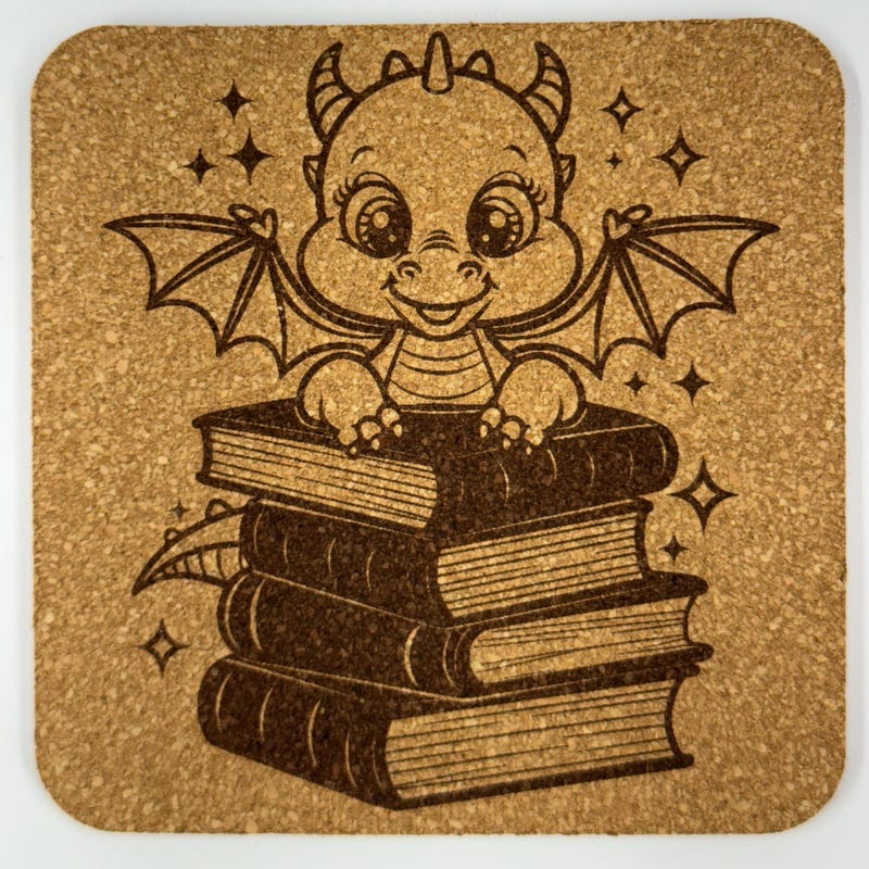 Whimsical Dragon Coaster - Etsy