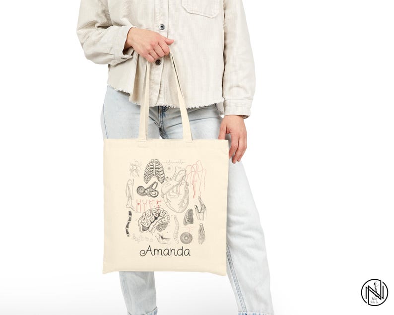 Custom Human Anatomy 01 Sided Bag - Etsy