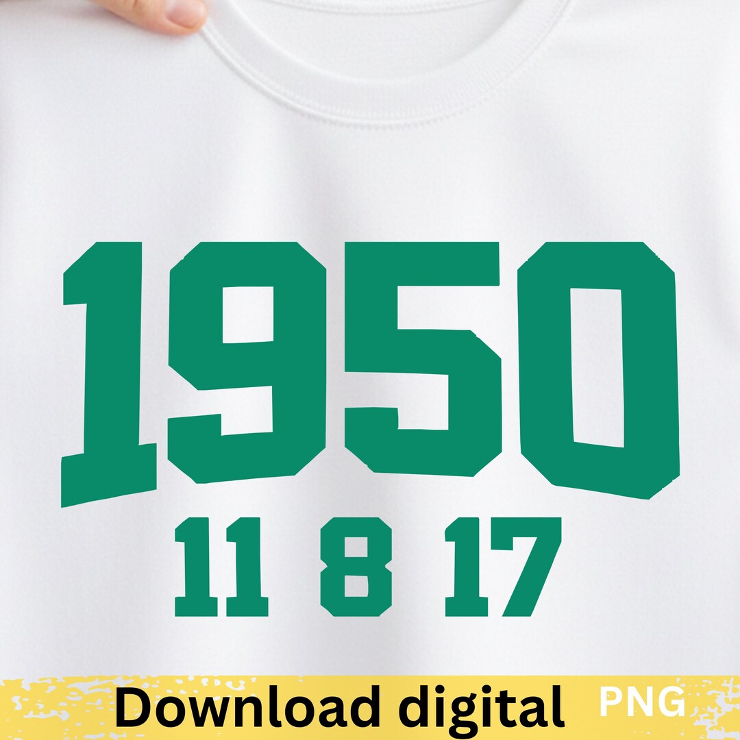 75th Anniversary 1950 11 8 17 PNG: Vintage Year Numbers PNG Birthday ...