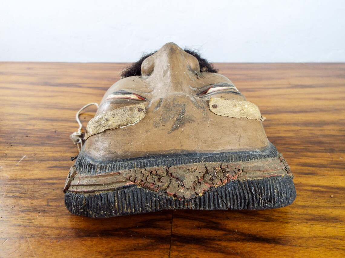 Antique Pre1940s Wayeng Topeng Dance Mask Male Moustache Java - Etsy