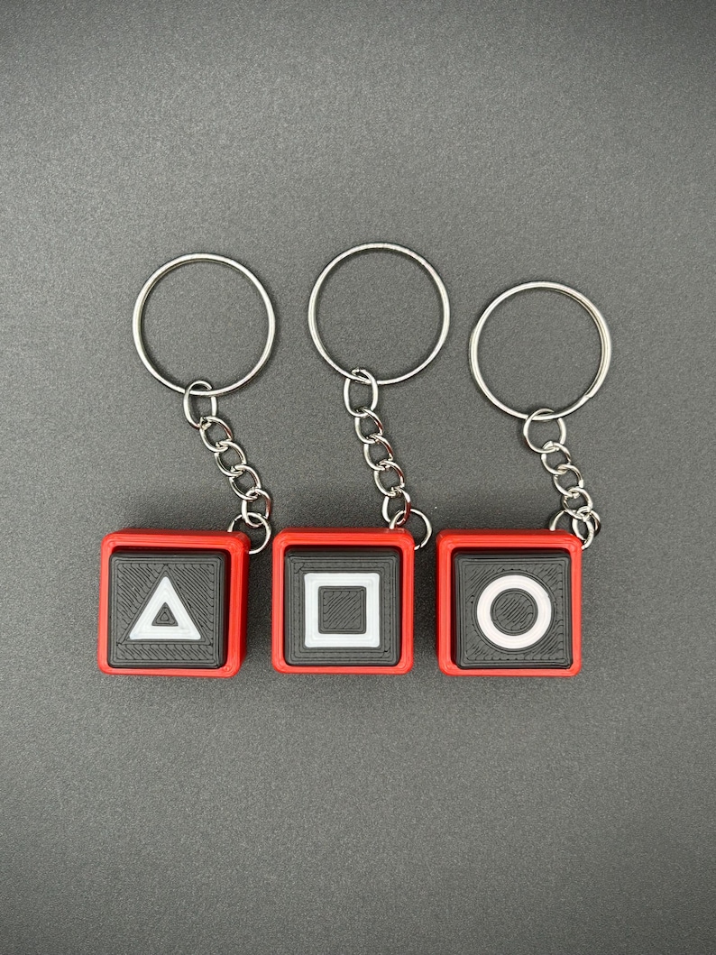 Shapes Fidget Clicker - Circle, Square, Triangle - Etsy