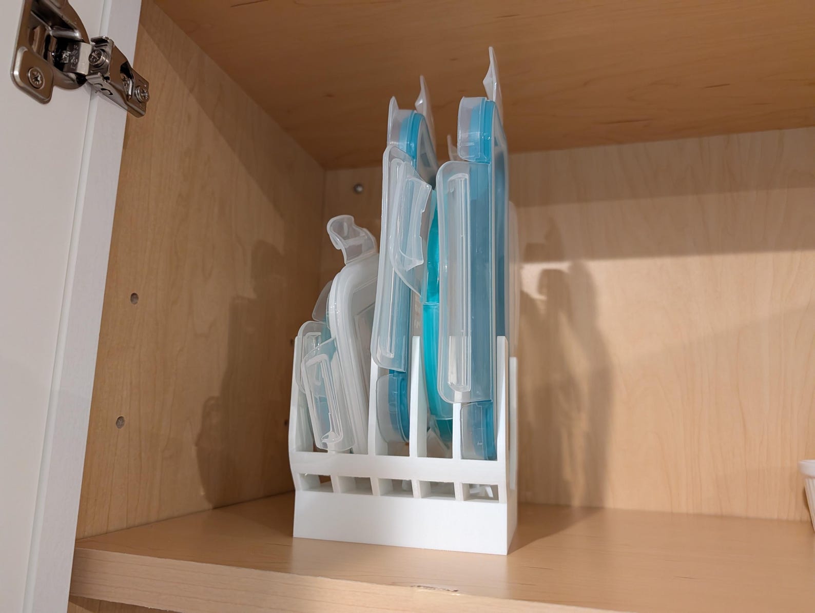 Tupperware/pyrex Lid Holder - Kitchen Organization - Etsy