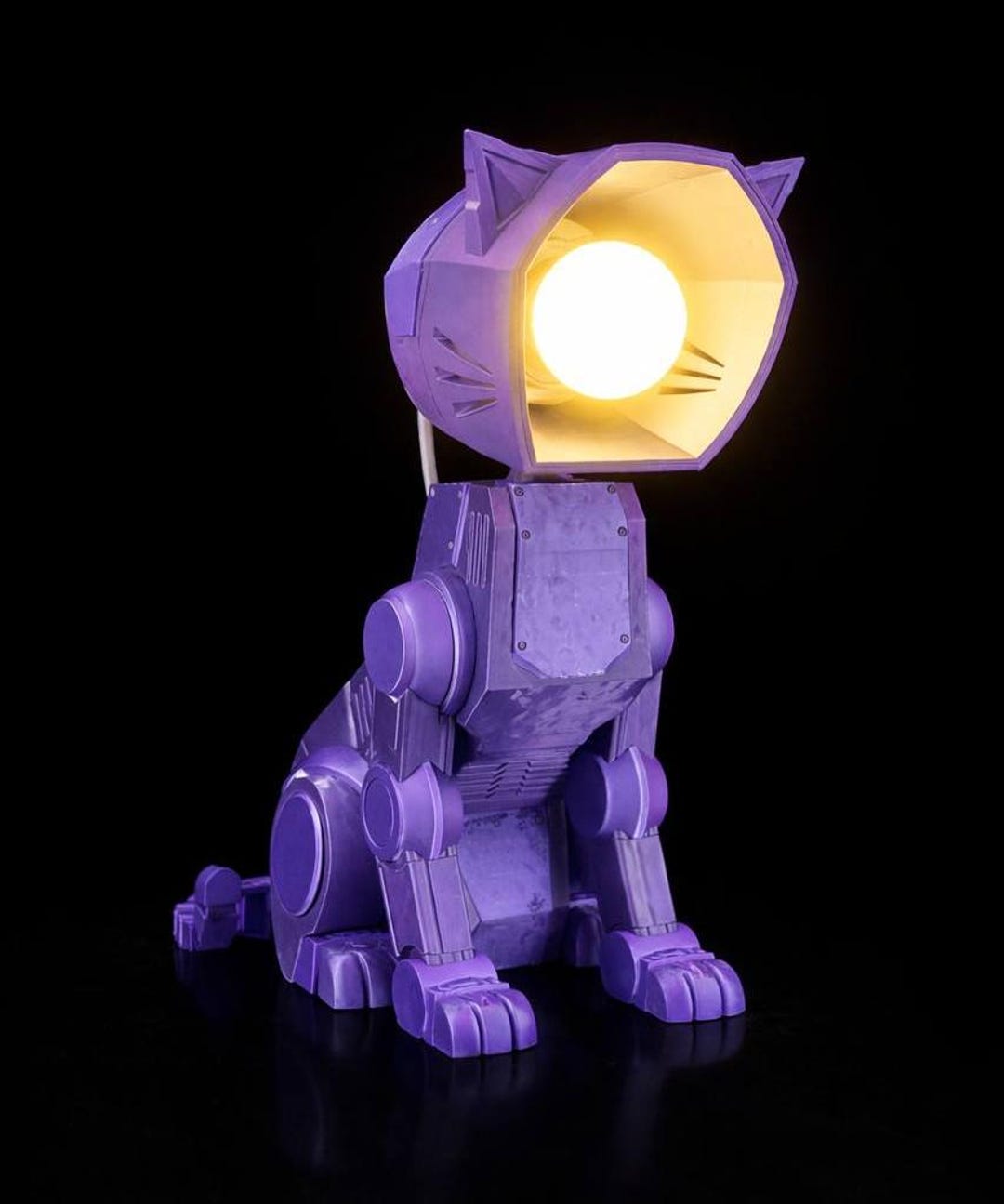 3D Printed Cat Lamp Made to Order - Etsy