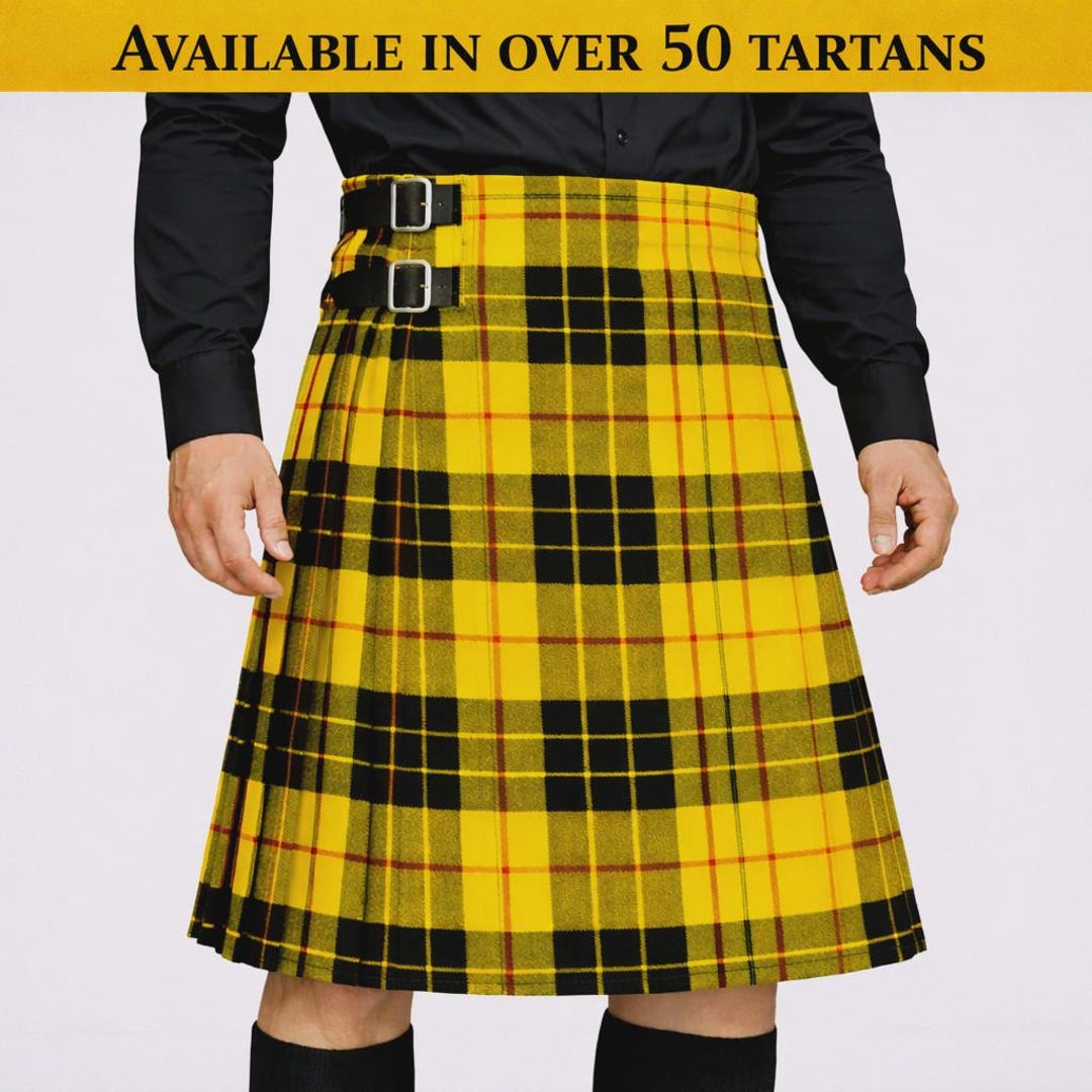 Yellow Tartan Kilt for Men – Highland Dress, Custom Made - Etsy New Zealand