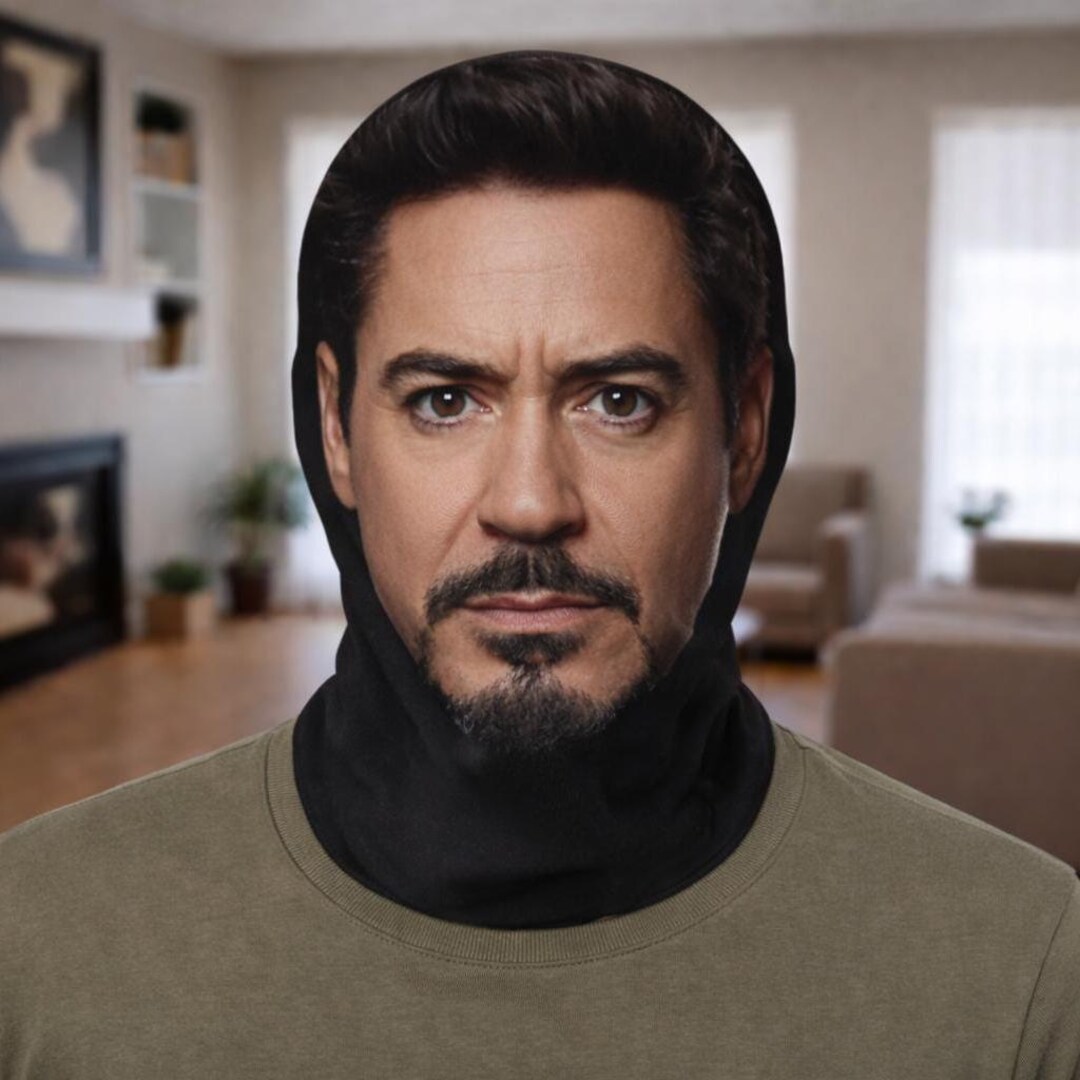 Funny 3D Face Mask – Famous Actor Look-alike Full Face Mask for ...