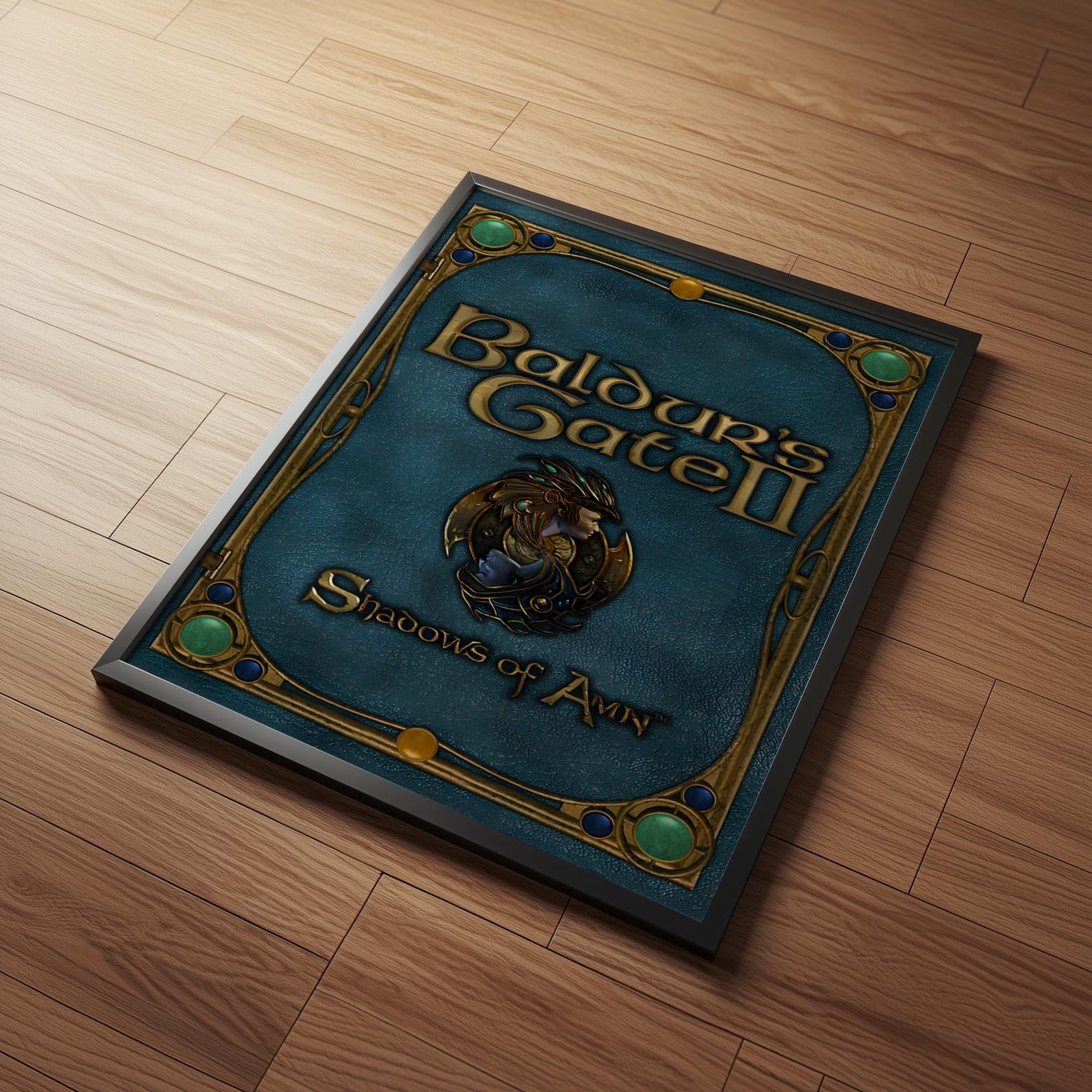 Baldur’s Gate Poster | Fantasy RPG Wall Art | Dungeons & Dragons Fan ...