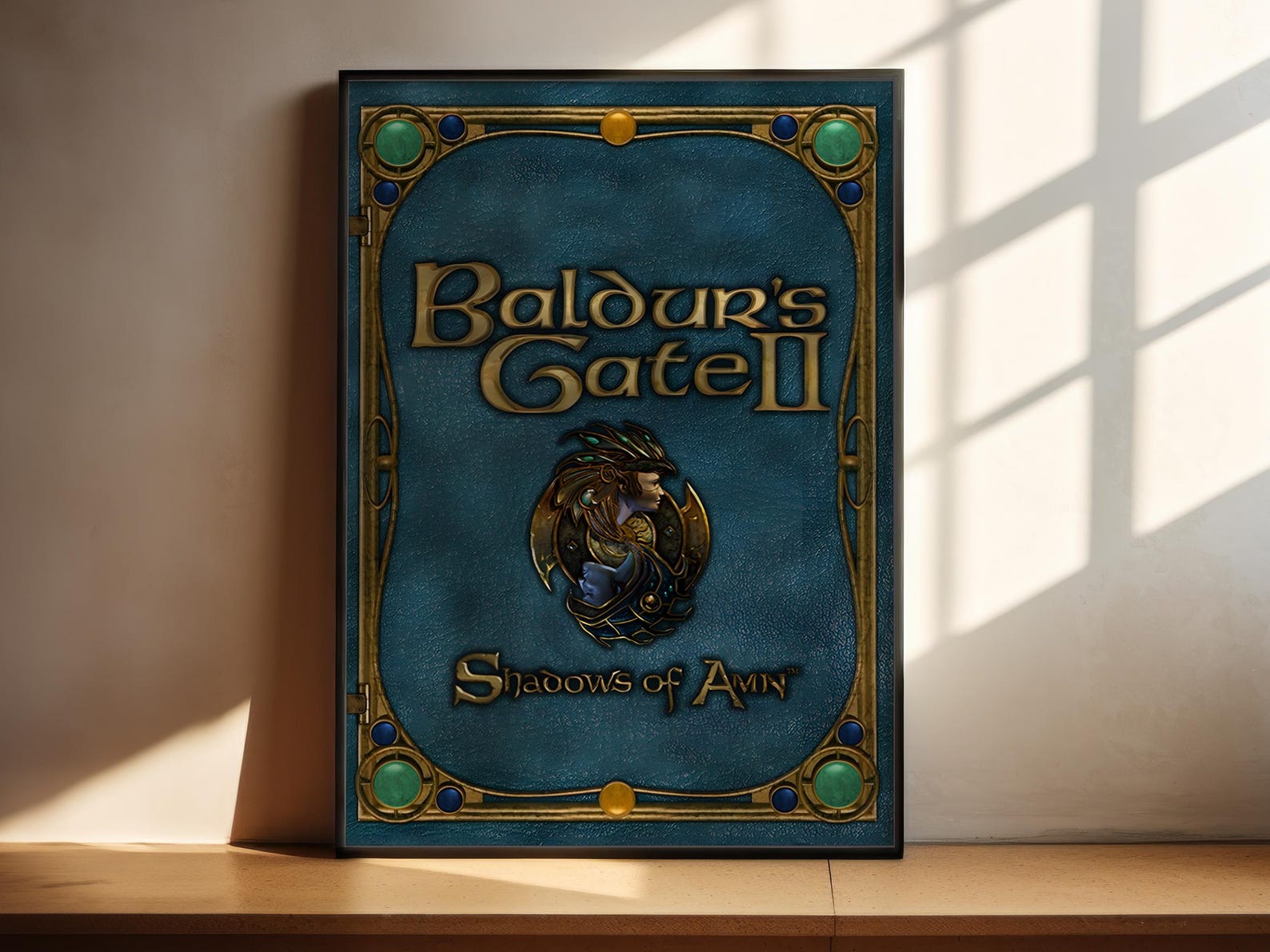 Baldur’s Gate Poster | Fantasy RPG Wall Art | Dungeons & Dragons Fan ...