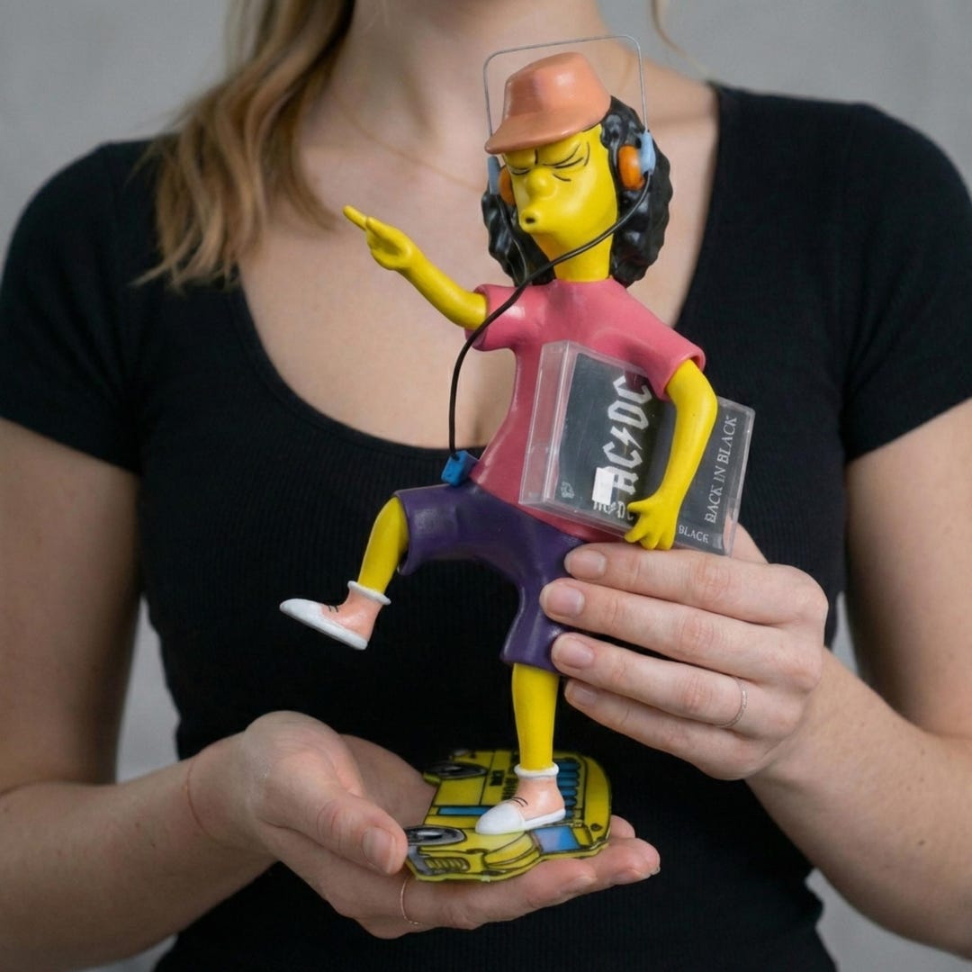 Otto Mann DJ STL, the Simpsons Otto Bus Driver 3D Print Model, Cartoon ...