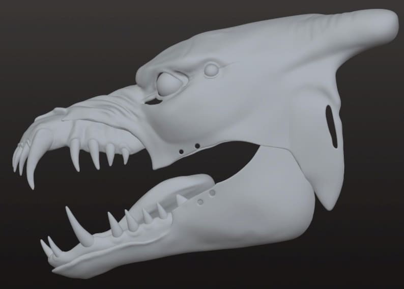 Viperwolf Mask DIGITAL File Fanmade for Cosplay - Etsy