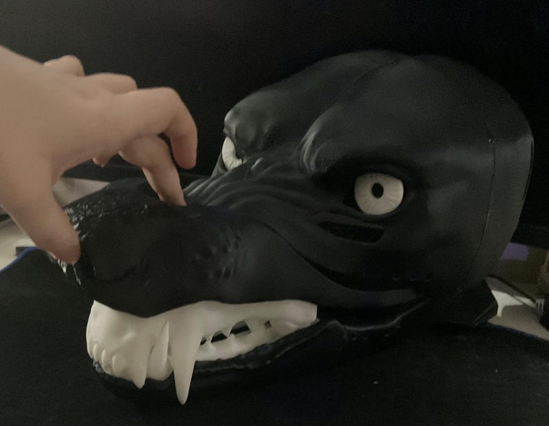 Bubbav1 Werewolf Lycan Wolf Hyena Cosplay Mask STL Digital File ...