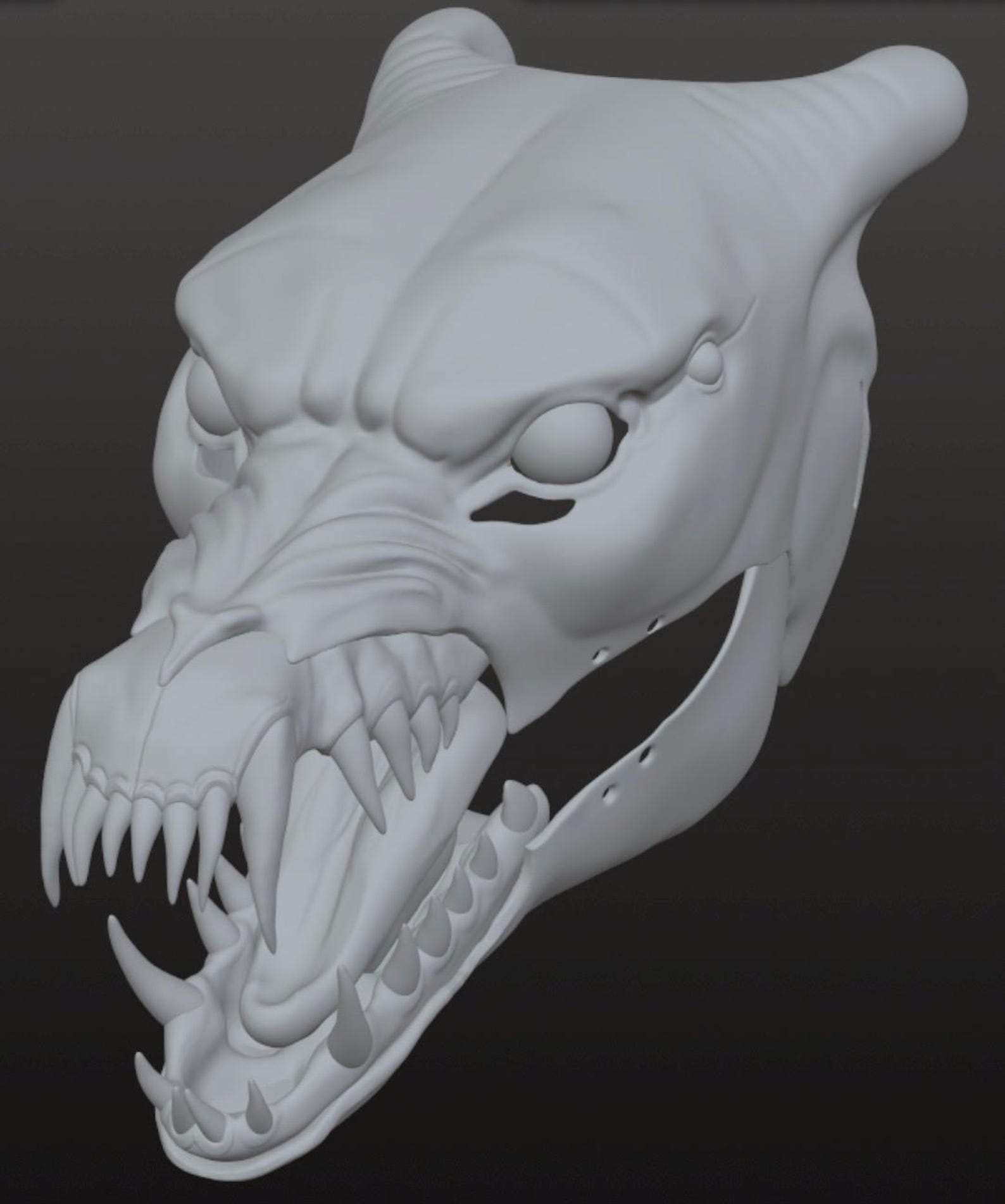 Viperwolf Mask DIGITAL File Fanmade for Cosplay - Etsy