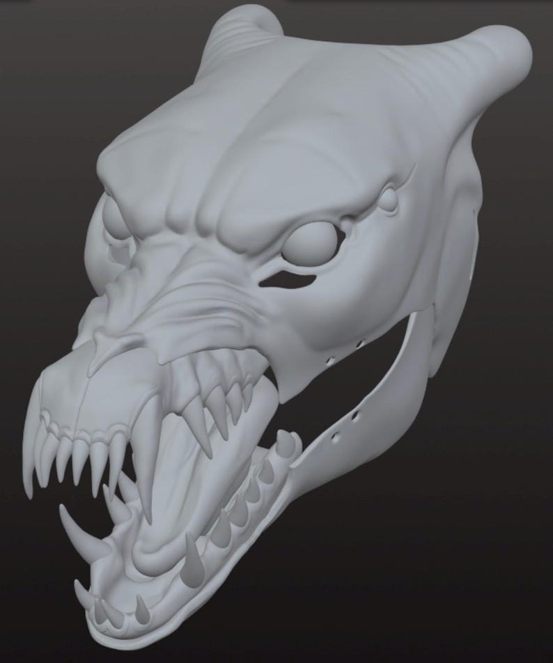 Viperwolf Mask DIGITAL File Fanmade for Cosplay - Etsy